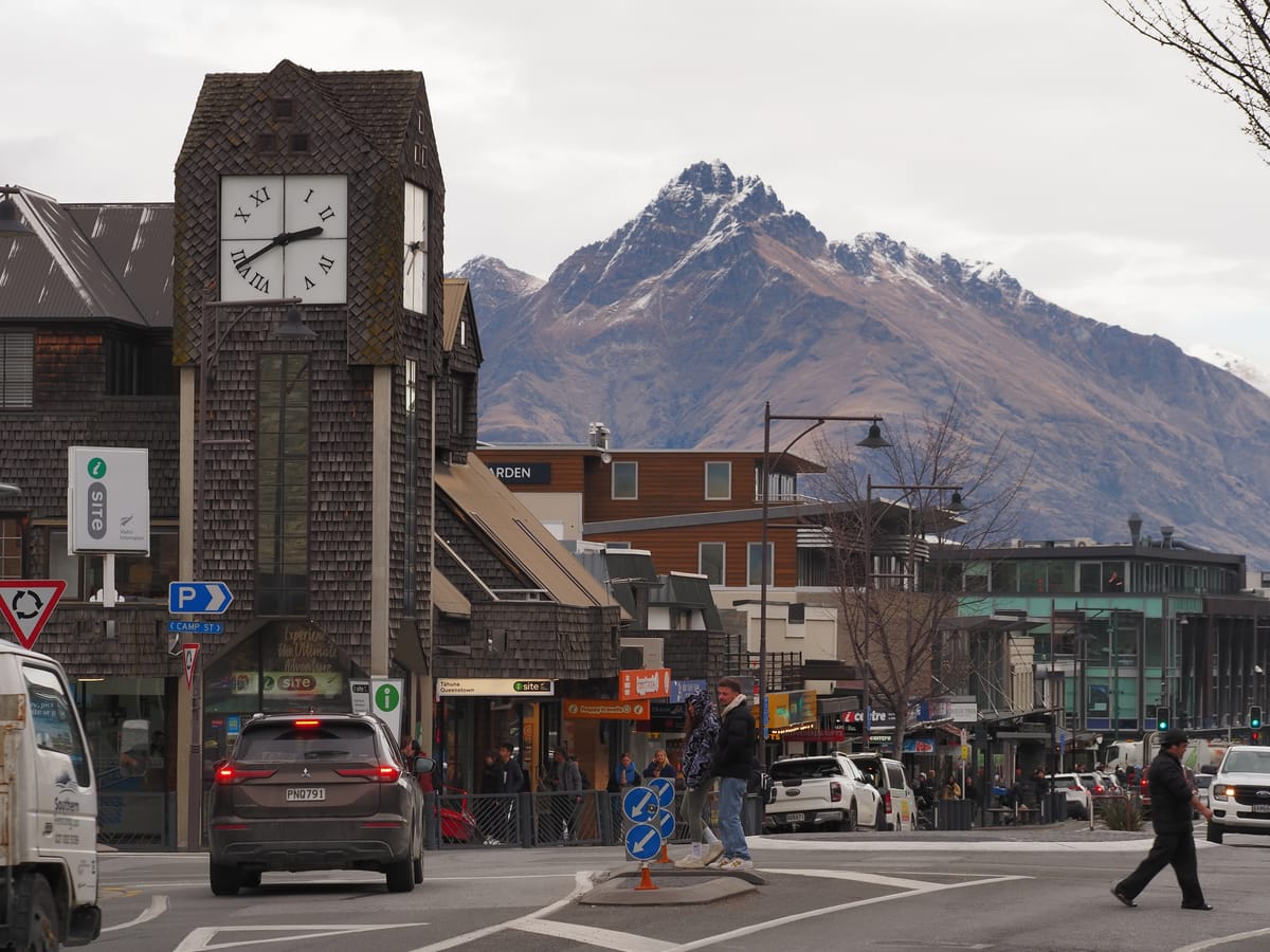 Clocktower building Queenstown